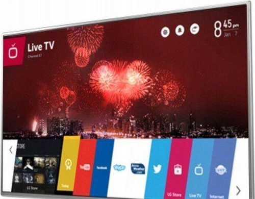 39" (99 см) LED-телевизор LG 39LB650V серебристый