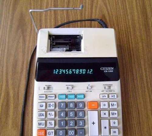 Калькулятор citizen cx-126