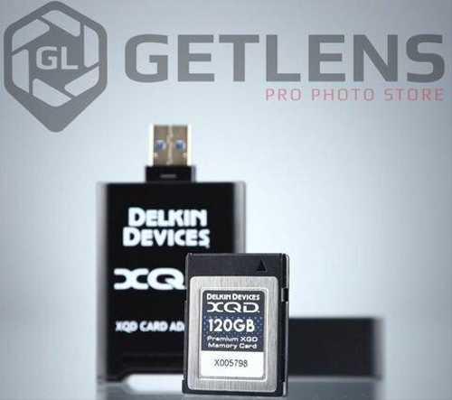 Карта памяти Delkin Devices Premium XQD 120GB