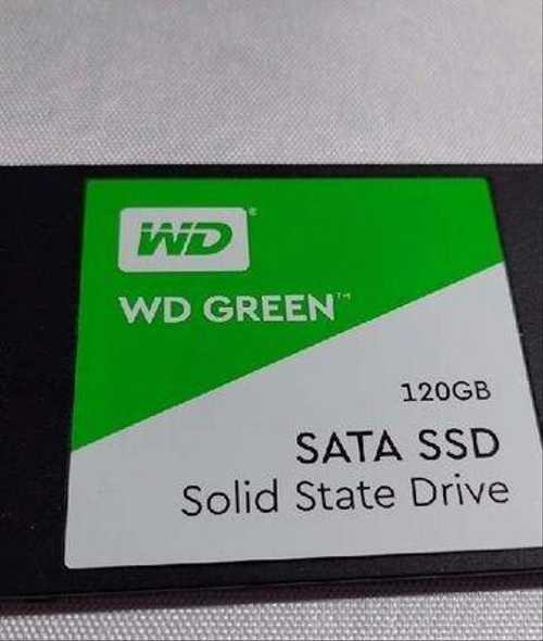 SSD WD Green 120 гб WDS120G2G0A