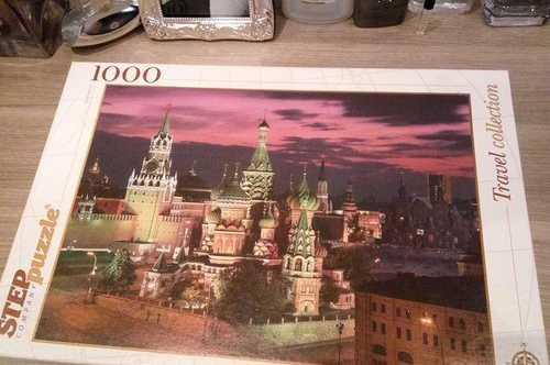 Настольные игры (пазл на 1000 штук ("Москва")