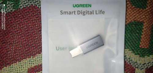 Ugreen type c на usb B адаптер