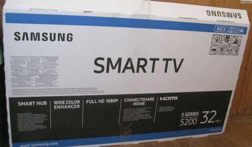 SAMSUNG UE32J5205 Smart Wi-fi Full HD Новый 2018