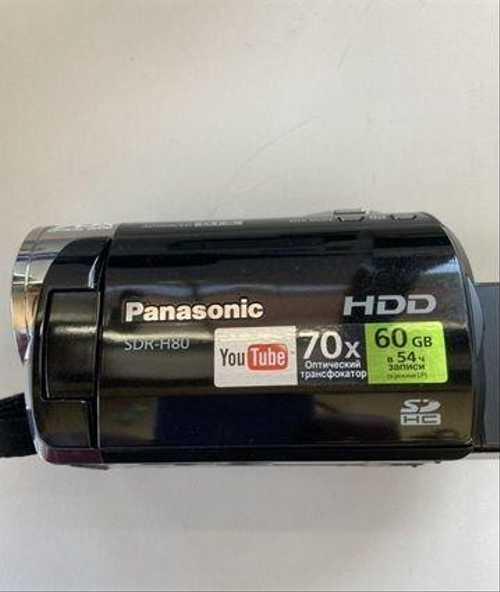 Цифровая видеокамера panasonic SRD-H80