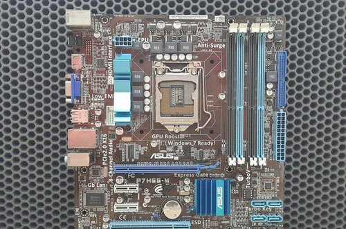 Мат плата s1156 asus P7H55-M (Intel H55)(DDR3)