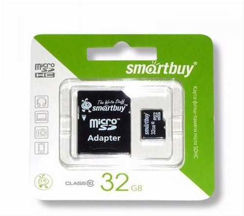 Карта памяти smartbuy microsdhc 32 гб