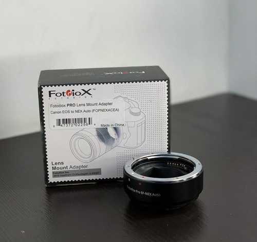 Переходник Fotodiox pro для Sony (Sony-Canon)
