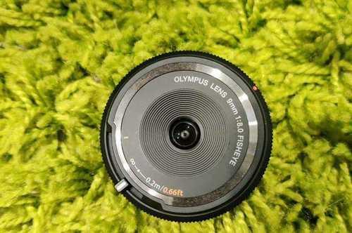 Olympus Lens 9mm 1:8.0 fisheye