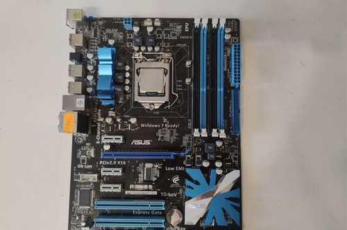 Asus p7h55 + Intel Core i3 550