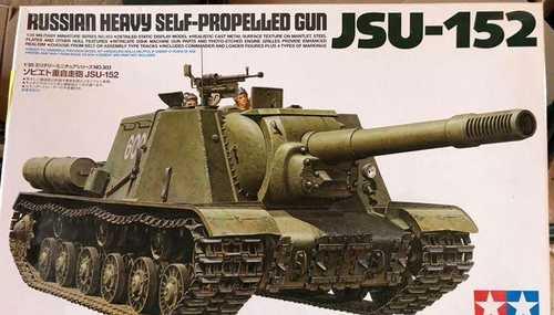 Легендарная самоходка ису-152 1/35 Tamiya 35303