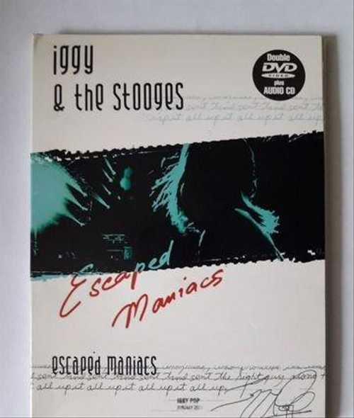 Iggy & The Stooges Escaped Maniacs 2DVD+CD