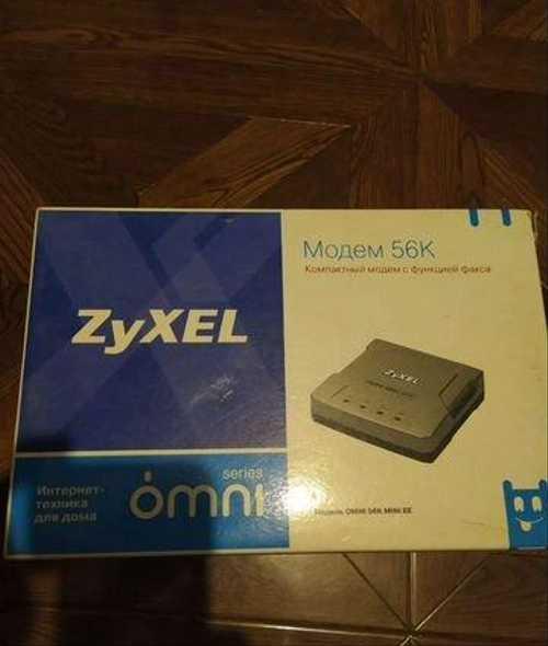 Настройка модема zyxel omni 56k