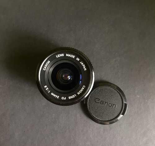 Canon Lens FD new 24mm 1:2.8