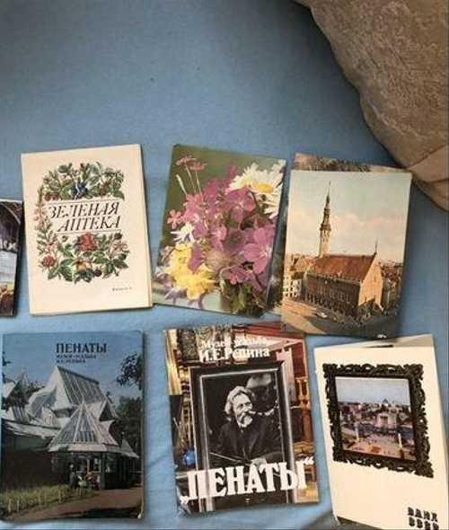 Фотокарточки, открытки разные СССР