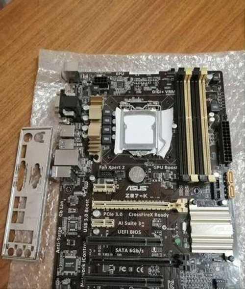 Материнская плата lga 1150 asus Z87-K