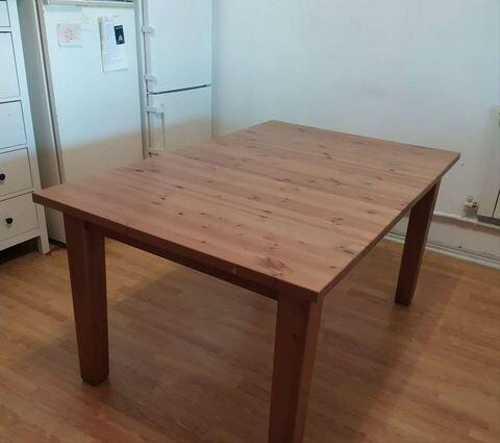 Раздвижной кухонный стол Икеа Стурнэс