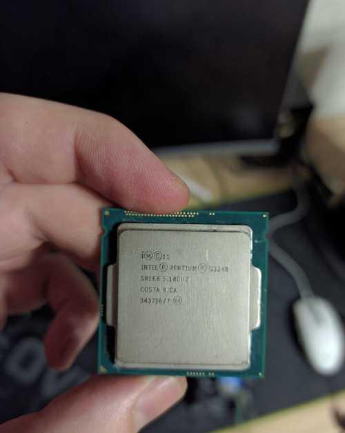 Intel Pentium G3240 + боксовый кулер