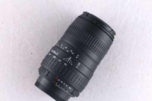 Объектив Sigma AF 100-300 mm f/ 4.5-6.7 UC Nikon