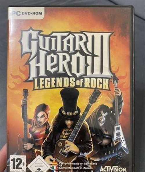 Компьютерная игра Guitar Hero 3 III Legends of roc