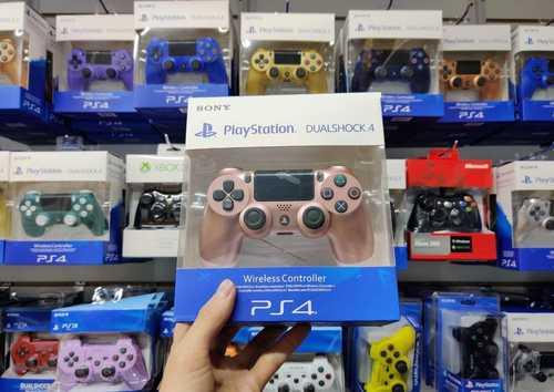 Беспроводной джойстик Dualshock 4 v2 розовый
