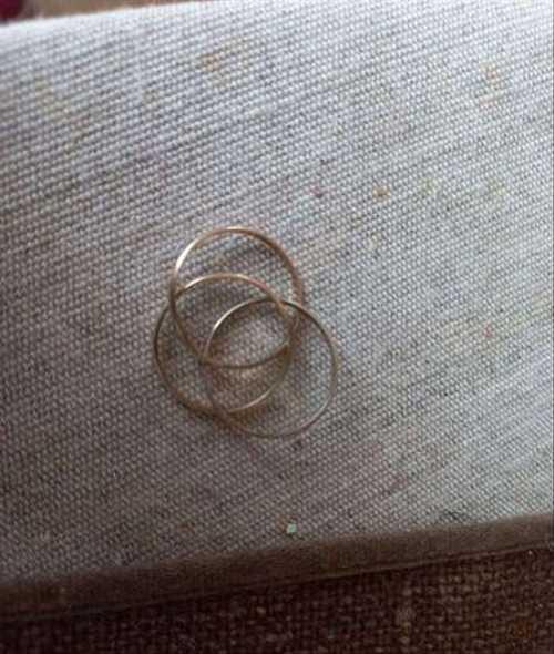 Кольцо женское золотое 17,5