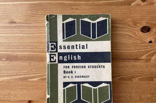 Essential English for foreign students, Book 1