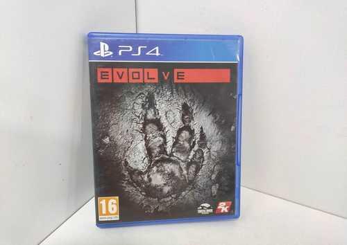 Игровые диски Sony Playstation 4 evolve
