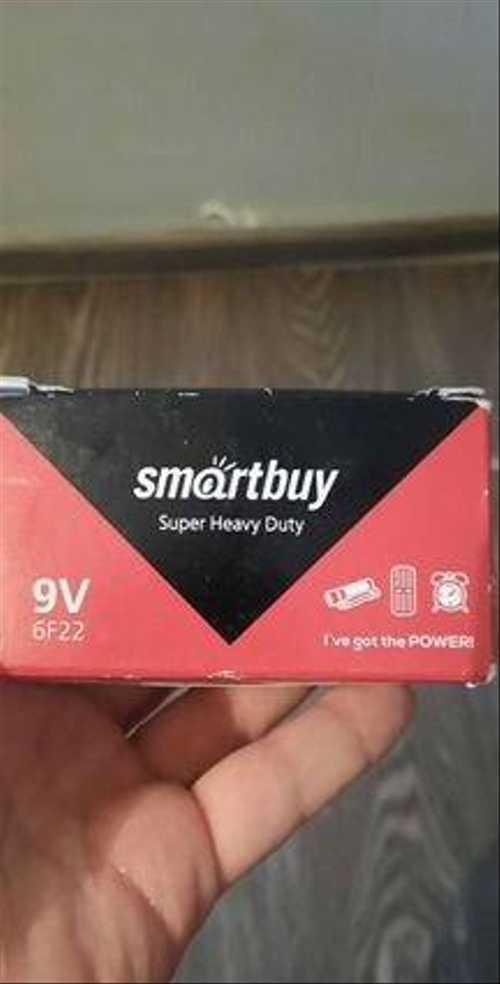 Батарейка smartbuy 9v krona
