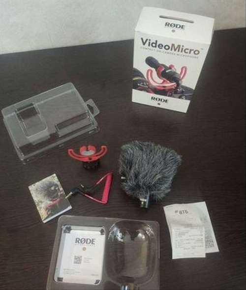 Микрофон для видеосьемки Rode Video Micro