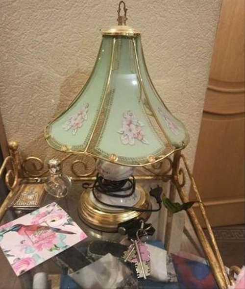 Лампа настольная винтаж