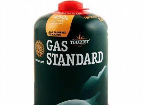 Газ для газовых плит standart tourist TBR-450 мл