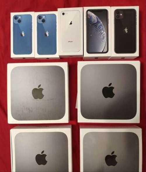Коробка Mac mini,iPhone,Macbook Pro,Air,Magic Keyb