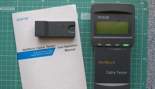 Сетевой кабельный тестер Sc8108 Network Cable Test