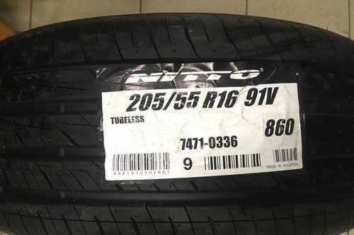 Летние шины nitto nt860 205 55 r16 91v кто производитель