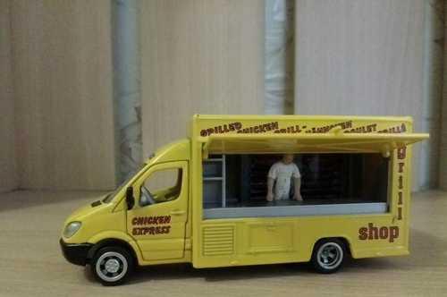 1:50 Mercedes sprinter siku