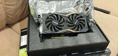 Видеокарта Gigabyte 1050 ti 4gb