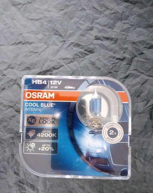 Новая Галогенная лампа osram cool blue intense HB4