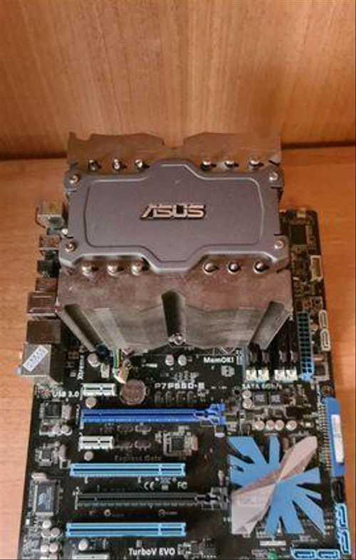 Связка 1156 Asus P7p55d evo xeon x3440 16gb озу