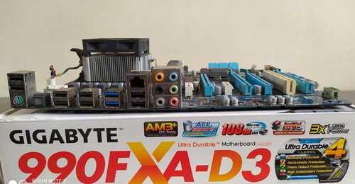 Gigabyte GA-990FXA-D3 кулер