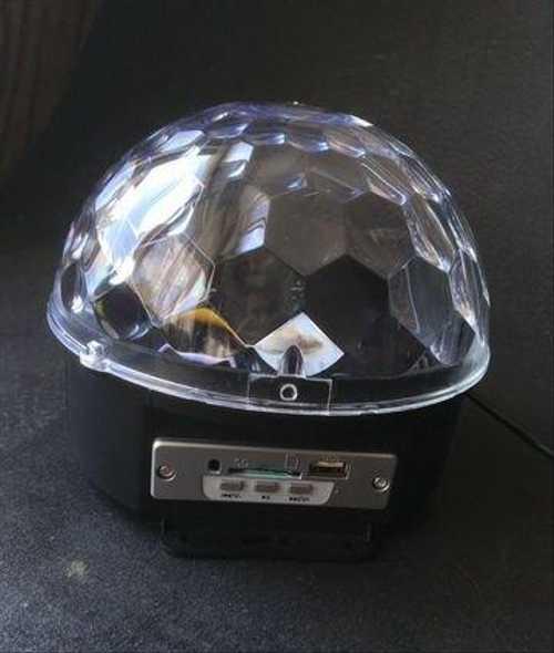 Светомузыкальный диско шар LED KTV ball lamp