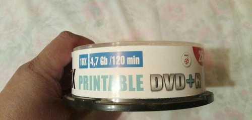 Диски DVD+R, CD-R