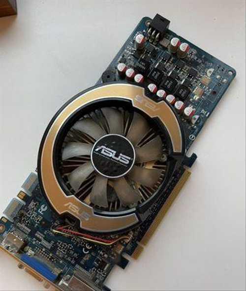 Видеокарта asus 9800gt