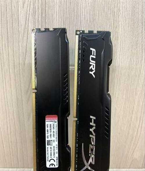 DDR3 16GB Память 1866мгц Kingston HyperX fury