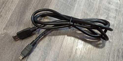 Кабель ieee1394 (FireWire, i-Link), 6pin-4pin,1,5m