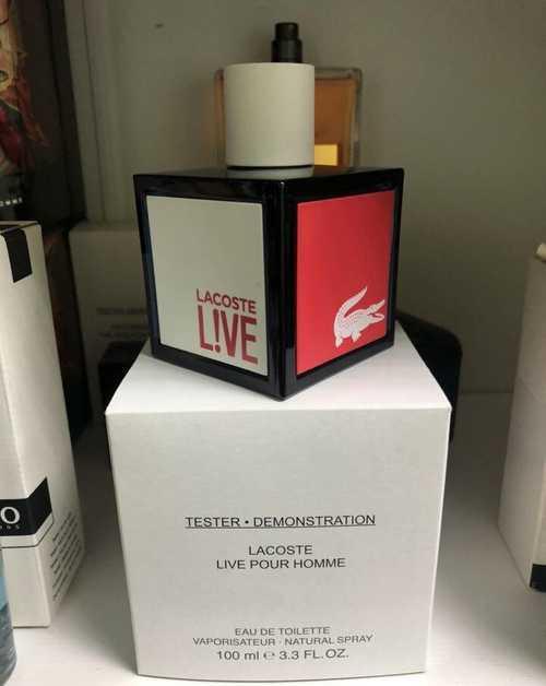 Lacoste live 100ml оригинал