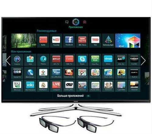 3D LED телевизор 40" Samsung UE40H6200AK, full HD