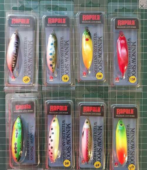 Блесна Rapala Minnow Spoon незацепляйка