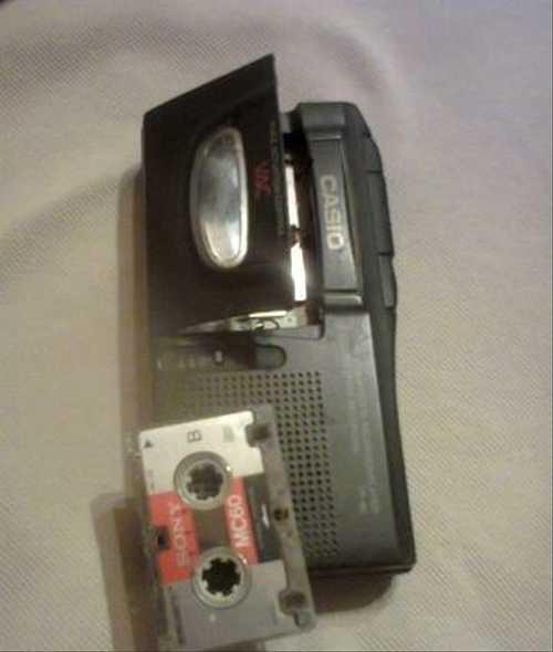 Диктофон casio TP-40 касетный