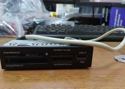 Картридер HP CR504U2 media card reader 9IN1 432548
