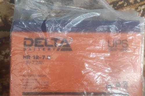 Аккумулятор Delta DTM 1207 7А 12В
